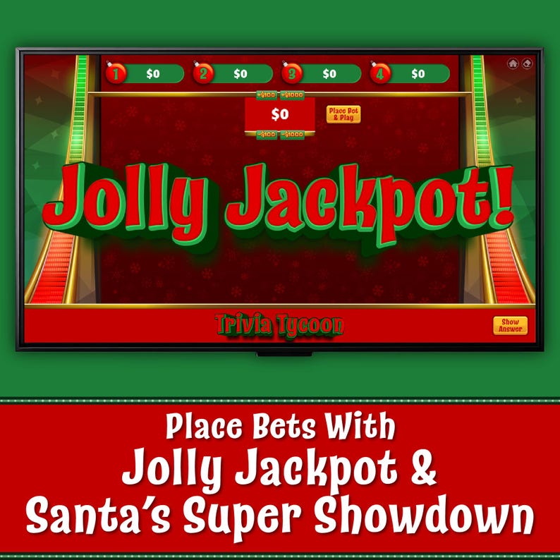Christmas Trivia Tycoon Game – Interactive Powerpoint With Scoreboard ...