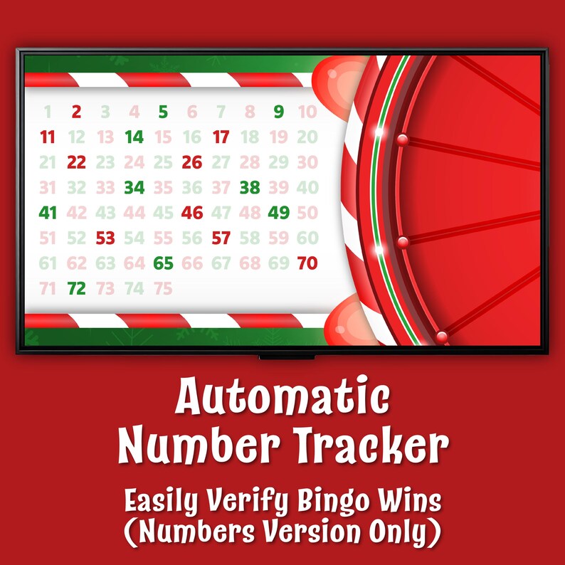 Christmas Bingo Powerpoint Game – Picture & Number Versions With ...