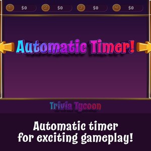Custom Trivia Tycoon Powerpoint Game – Custom Questions – With Timer ...