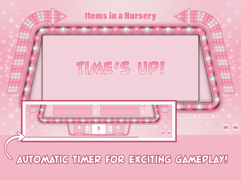 Baby Shower Word Burst Game – Powerpoint Game – Customizable With Timer ...