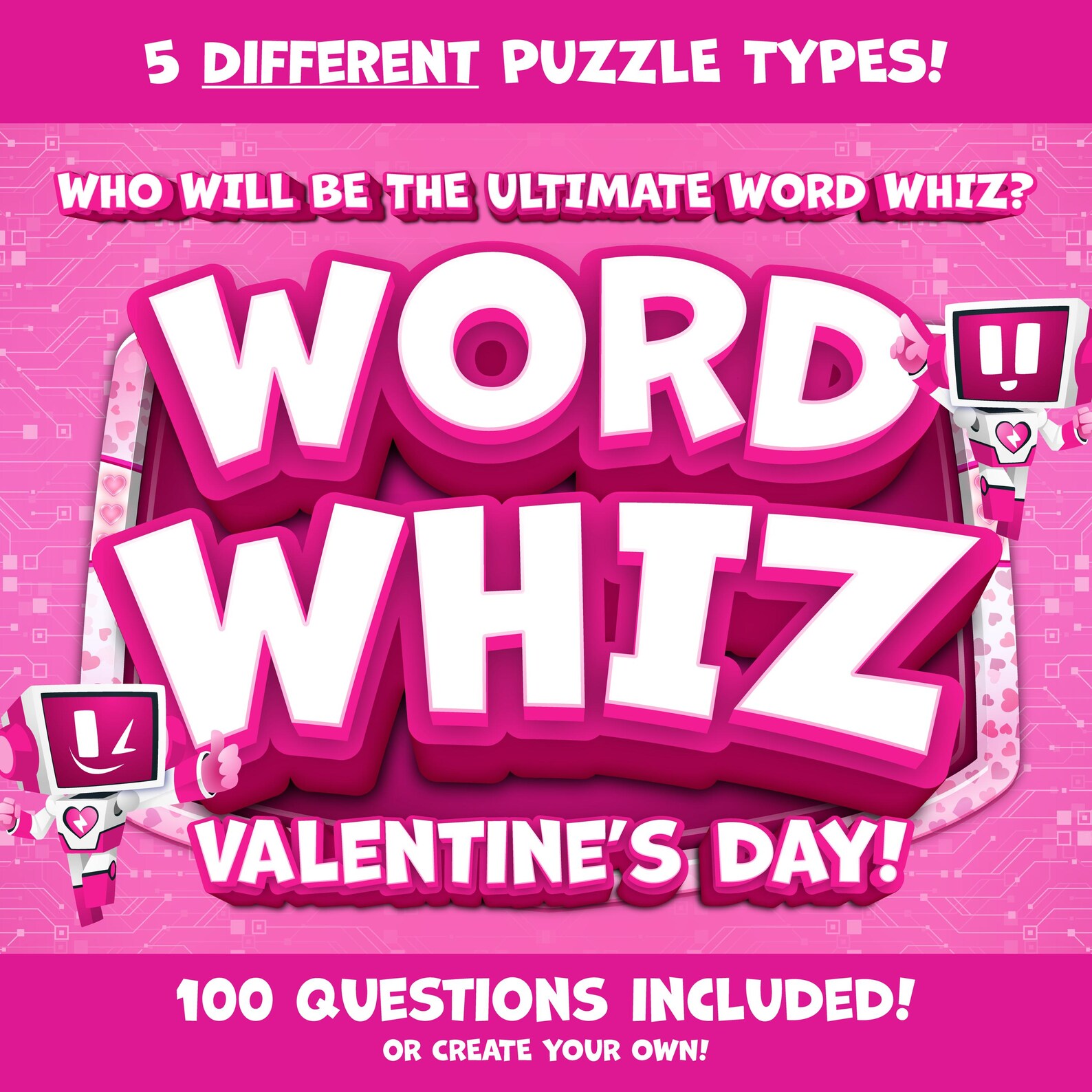 Valentine's Day Word Whiz | 5 Interactive Word Games for Families ...