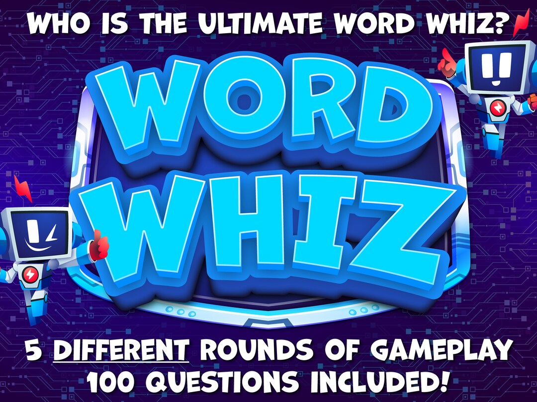 Word Whiz | 5 Interactive Powerpoint Word Games With Scoreboard & Timer ...