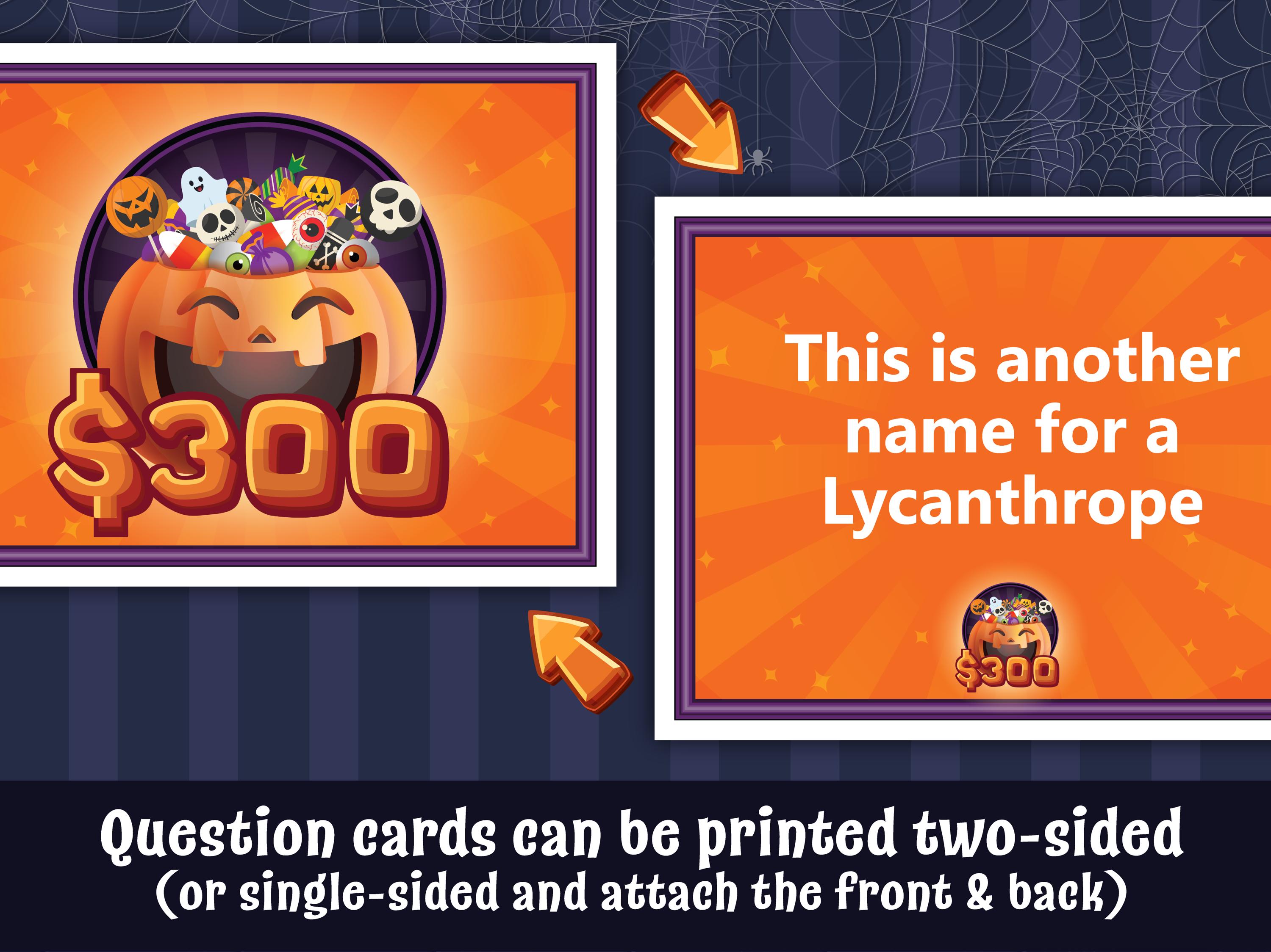 Halloween Trivia Tycoon Printable Game – Halloween Game – Customizable ...