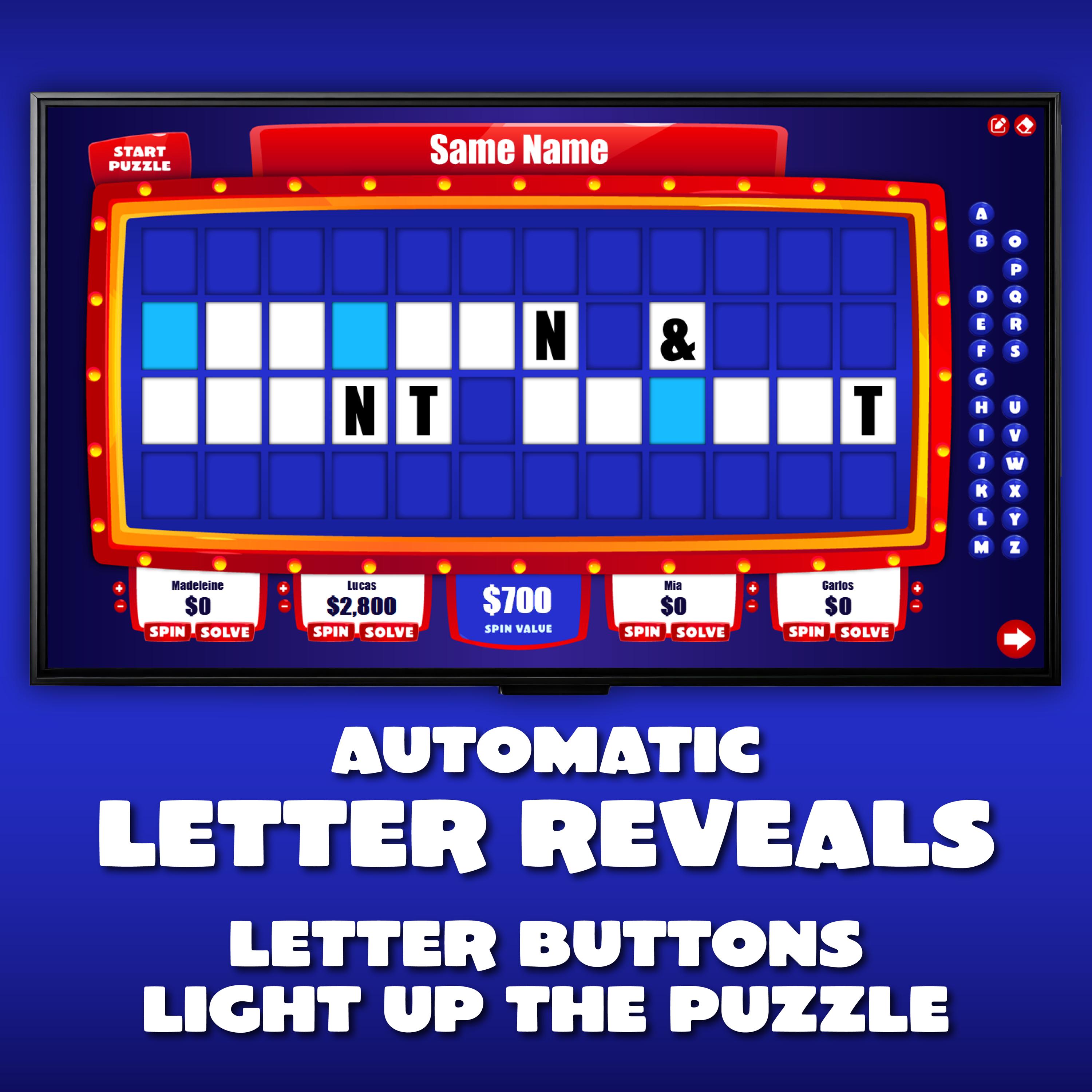 Spin It to Win It Game – Interactive Powerpoint W/scoreboard (family ...