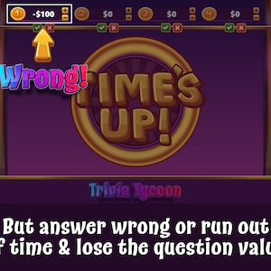 Editable Trivia Game Template – Trivia Tycoon Interactive Powerpoint W ...
