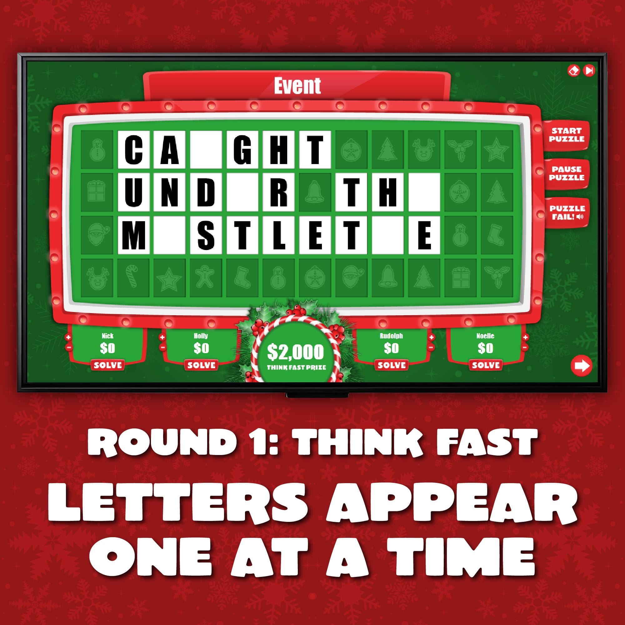 Christmas Spin It to Win It Game – Interactive Powerpoint Party Game W ...