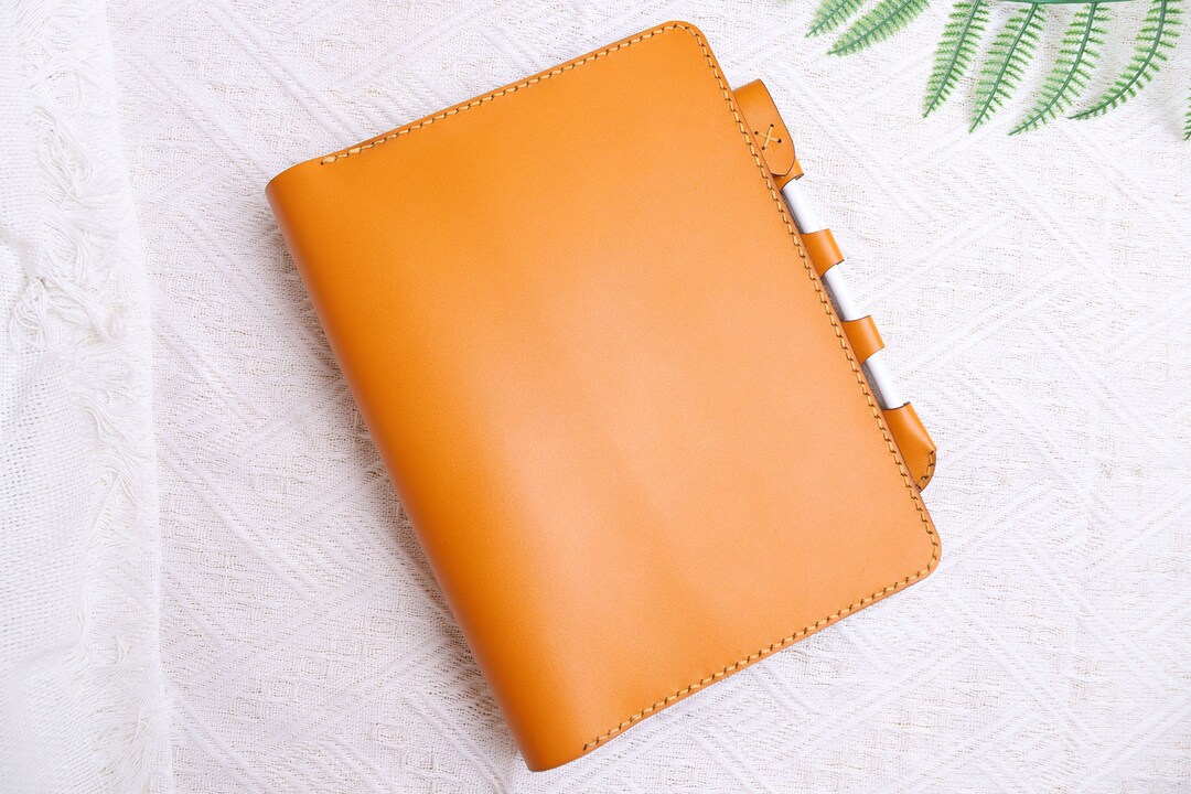 Pen Dock Composition B5 Cover Genuine Leather Personalization ...