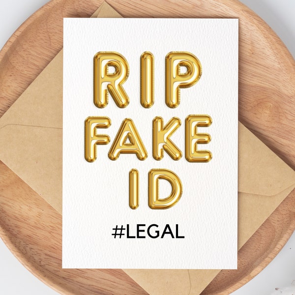 Funny Fake Id - Etsy