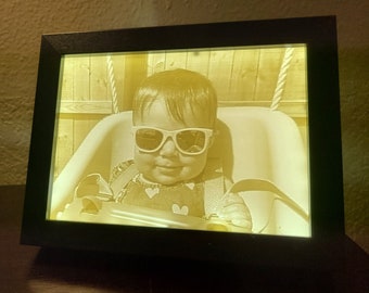 Lithophane Photo Frame - Etsy