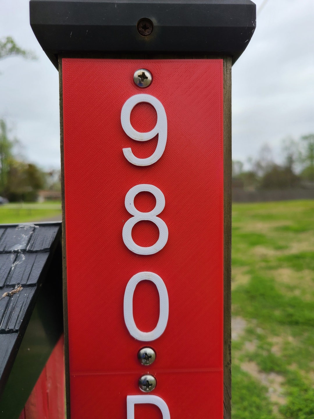 Mailbox Address Sign/plaque Fully Customizable - Etsy