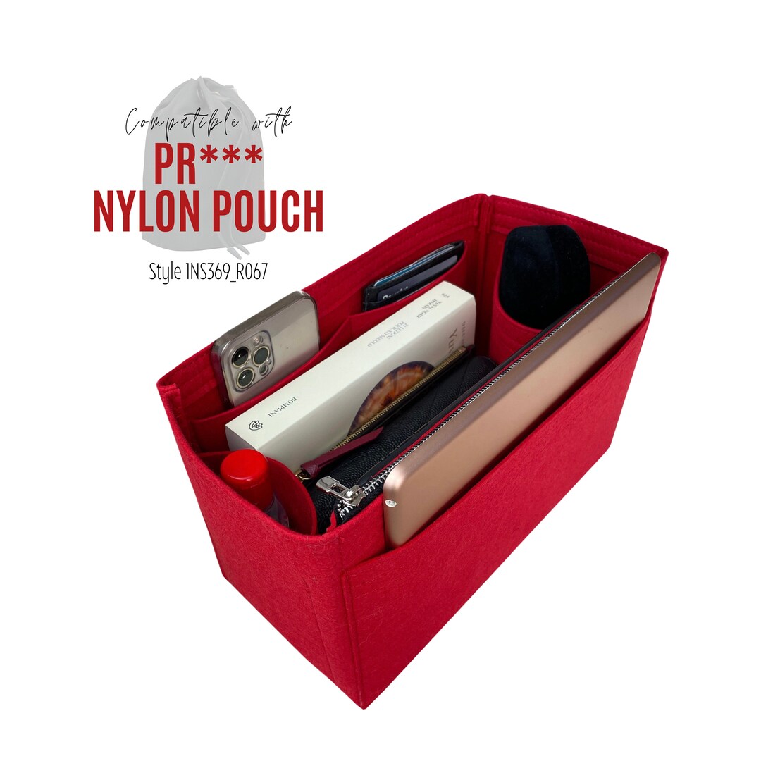 Nylon Pouch Organizer / Drawstring Bucket Bag Organizer / Customizable ...