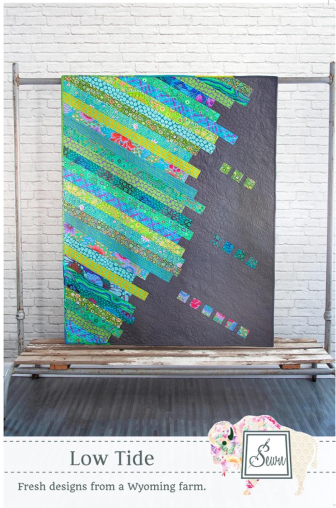 Low Tide Quilt Pattern by Rana Heredia - 45" X 55" - Etsy