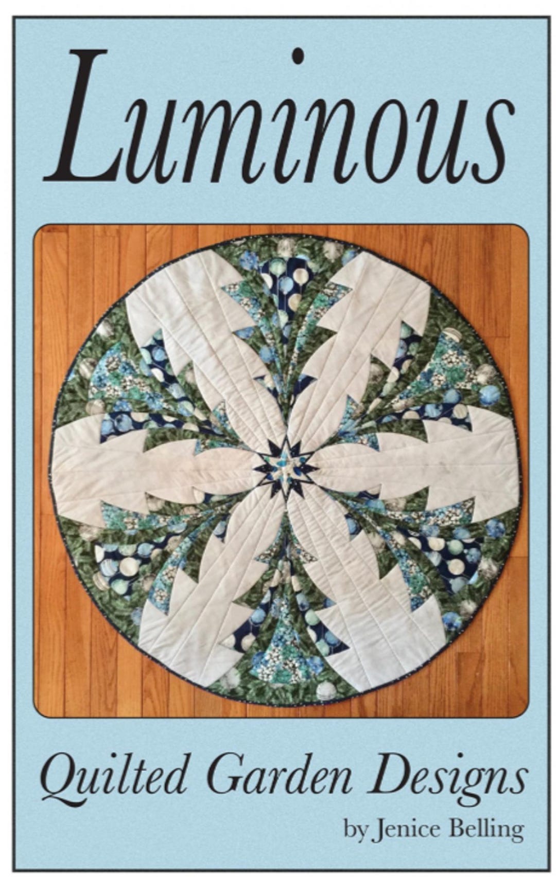 Luminous Quilt Pattern by Jenice Belling - Finished Size 42" X 42" - Etsy