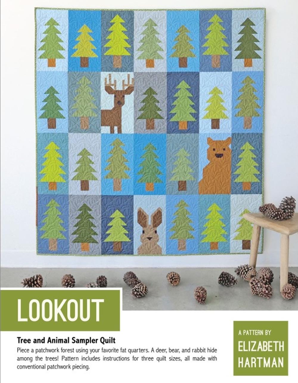 Lookout Tree & Animal Quilt Kit: Lap Size, Elizabeth Hartman Pattern - Etsy