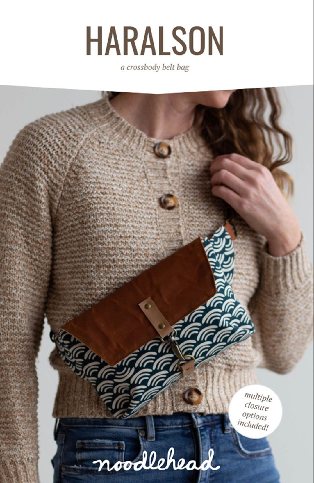 Haralson Bag by Anna Graham for Noodlehead - Belt Bag 9.5" X 2" X 7" - Etsy