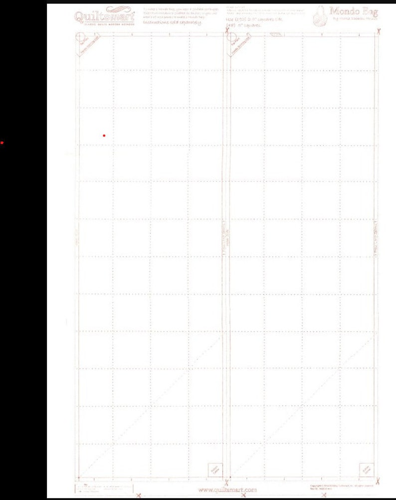 Quiltsmart Bag Interfacing Only: Mondo, Midi, Bitty Sizes; No ...