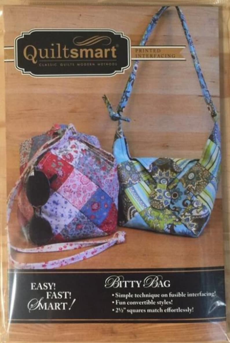Quiltsmart Bag Interfacing Only: Mondo, Midi, Bitty Sizes; No ...