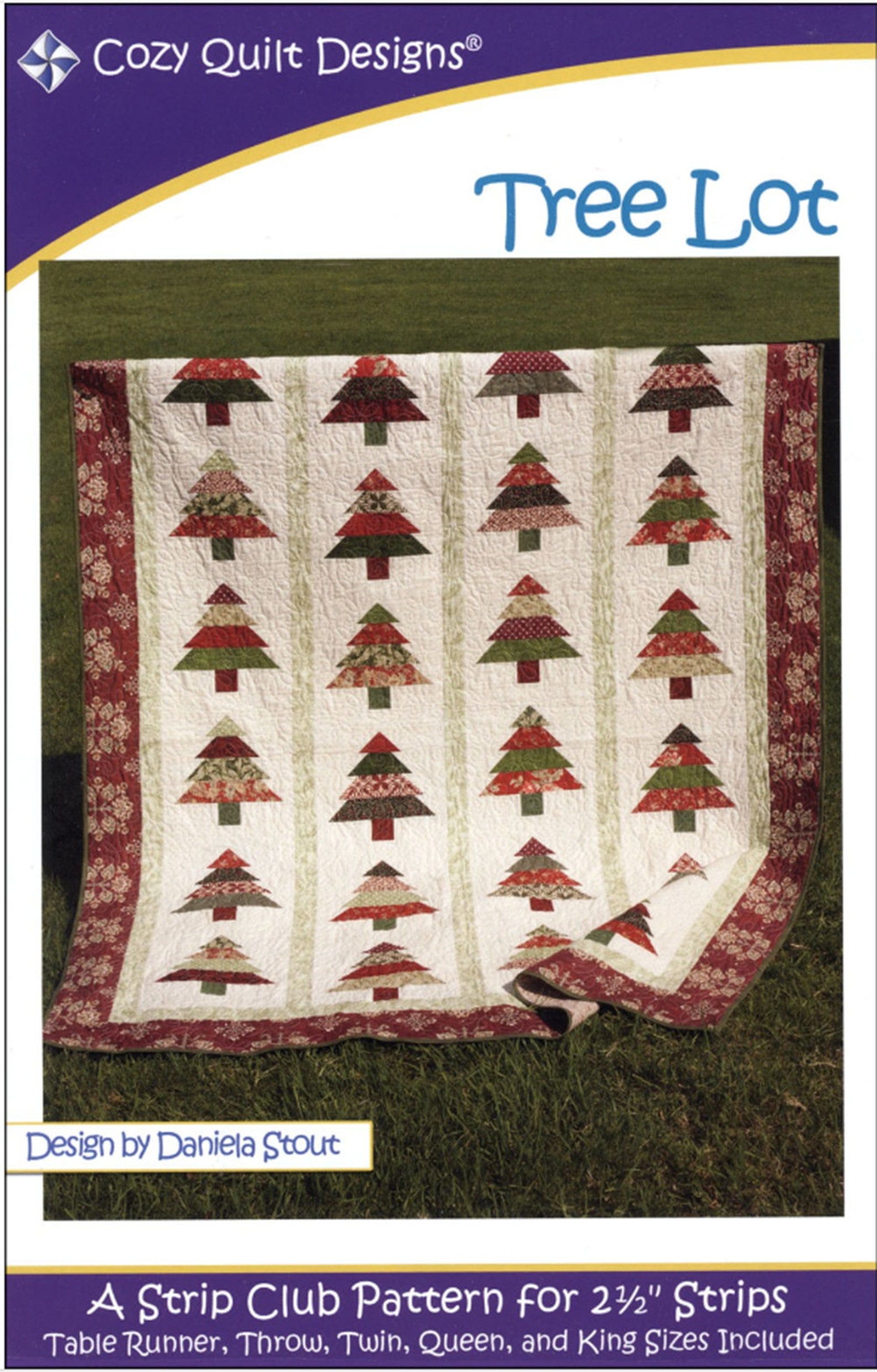 Tree Lot Quilt Pattern by Designer Daniela Stout - A Strip Club Pattern ...