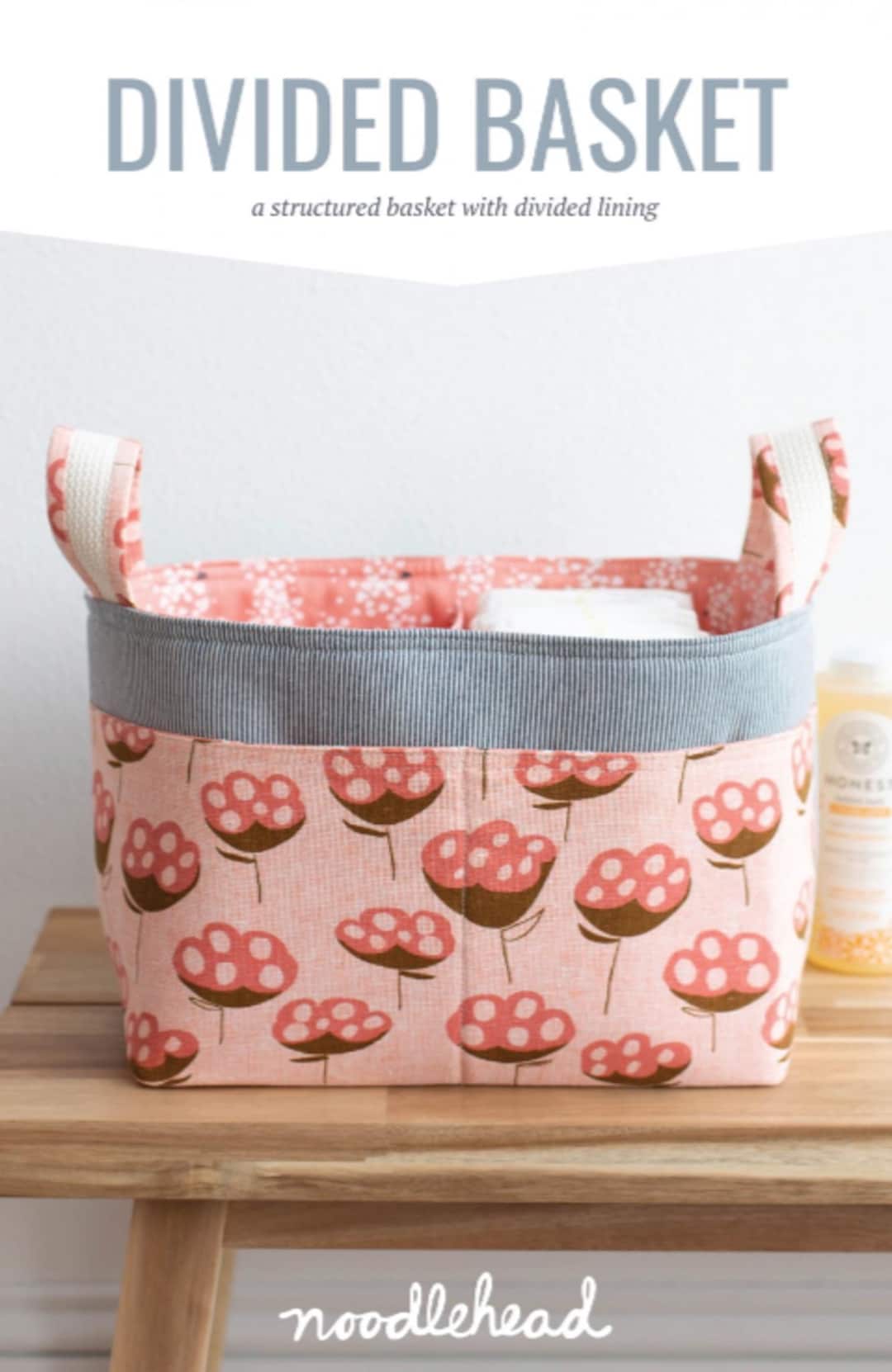 Divided Basket Pattern Designed by Anna Graham for Noodlehead - Etsy