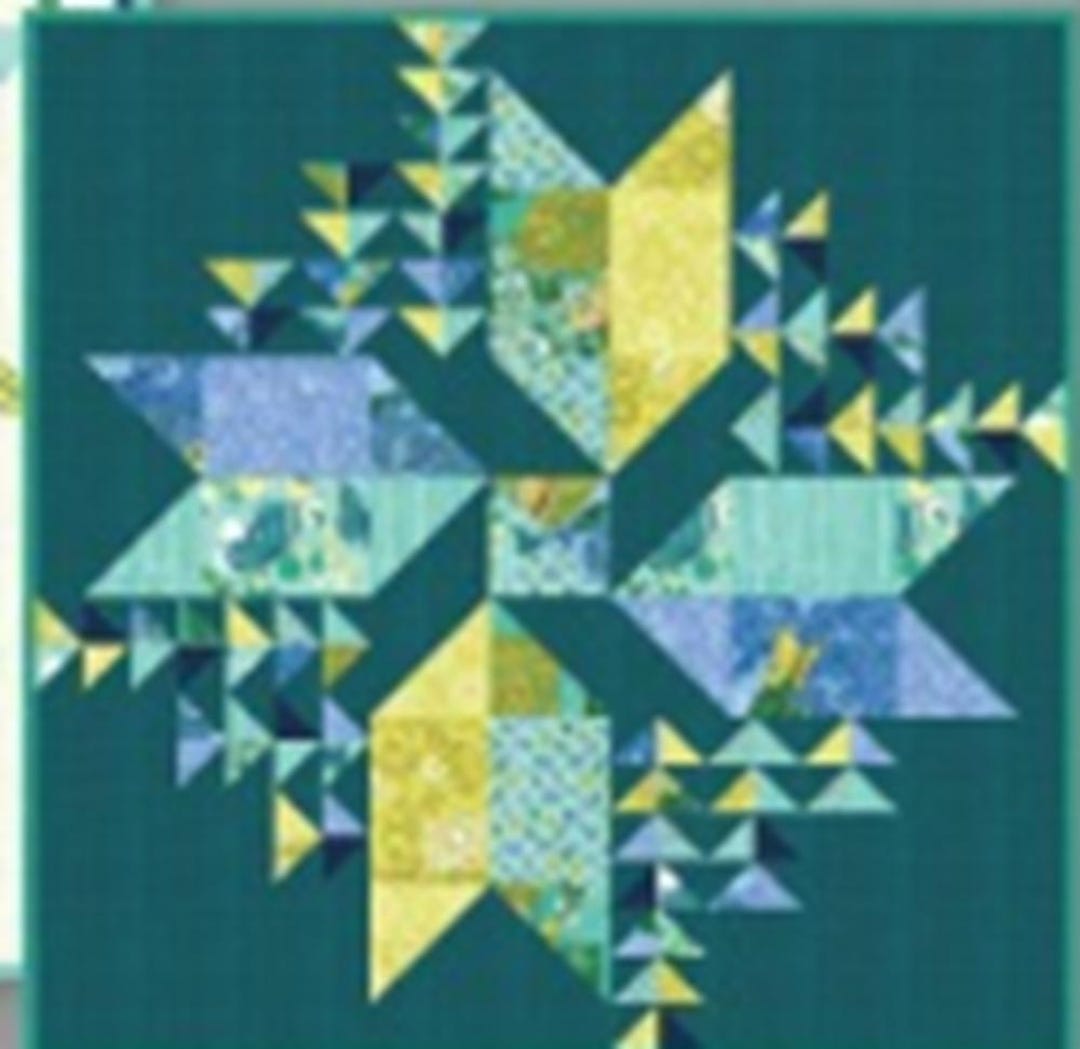 Wind Drifter Quilt Pattern by Robin Pickens - 2 Sizes Included ...