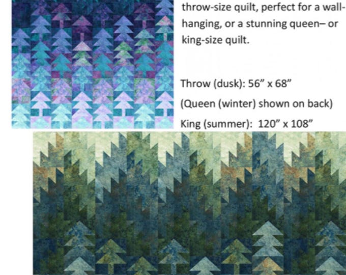 Misted Pines 2.0 Quilt Pattern by Patti Carey of Patti's Patchwork - 3 ...