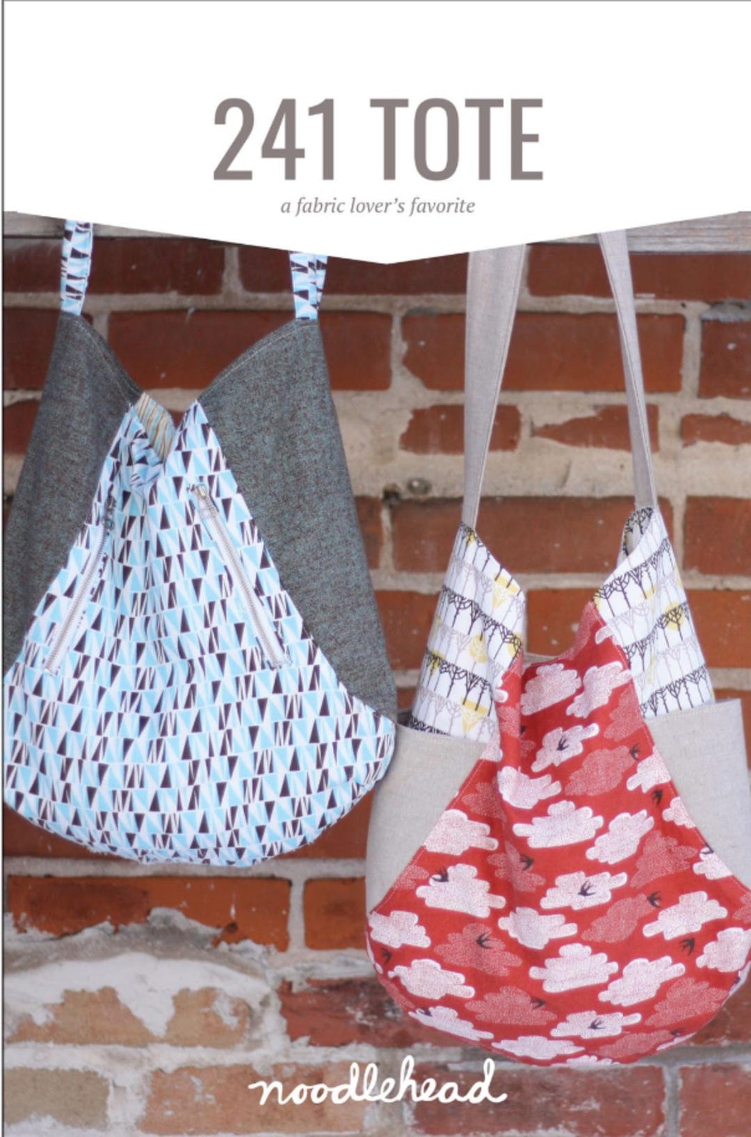 241 Tote Bag Pattern Designed by Anna Graham for Noodlehead - Etsy