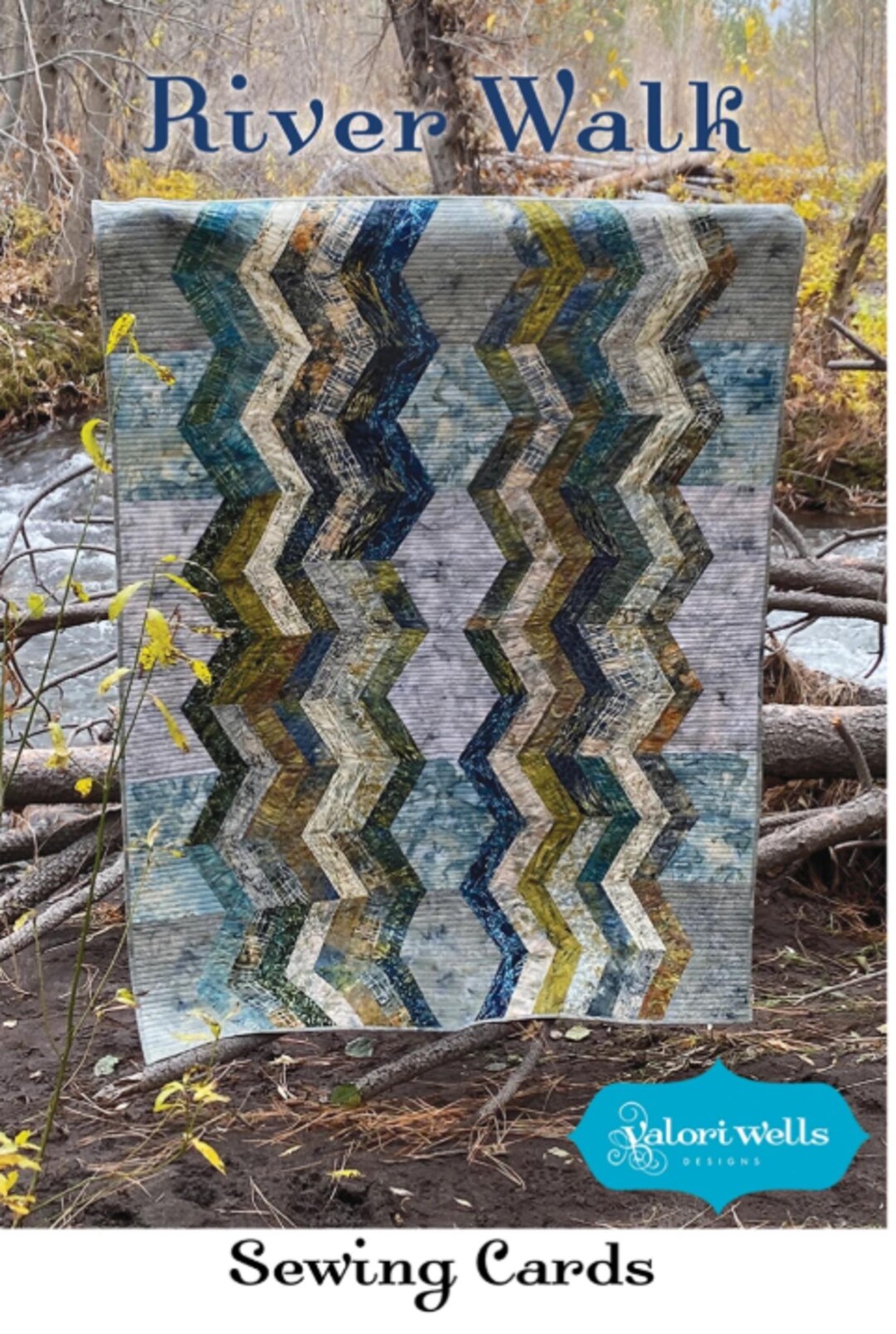 River Walk Quilt Pattern (sewing Card) From Valori Wells Designs - Etsy