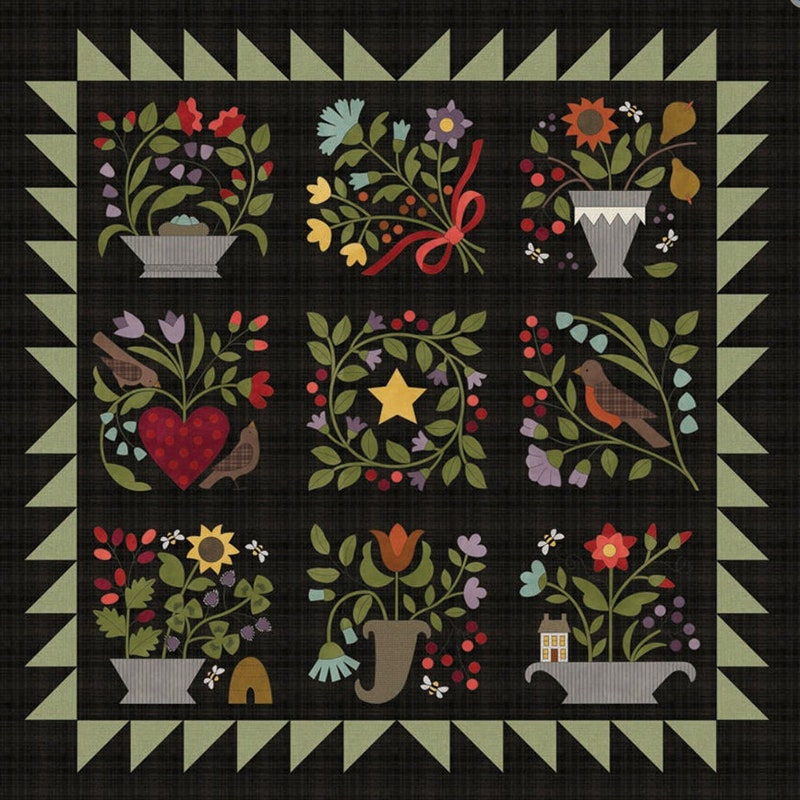 Folk Art Quilts - Etsy