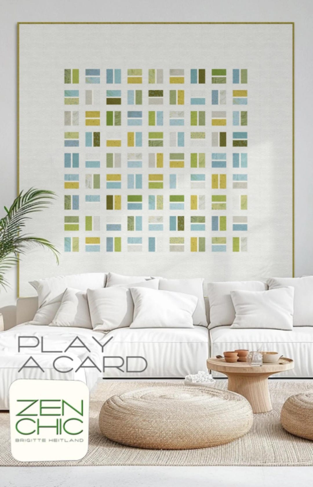 Play a Card Quilt Pattern by Brigitte Heitland - 87" X 87" - Etsy