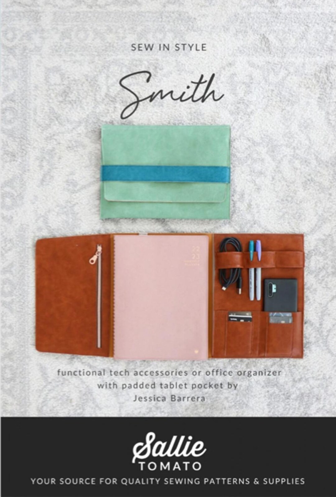 Smith Organizer From Sallie Tomato Mini Pattern - 12"w X 9"h X 1/2"deep ...