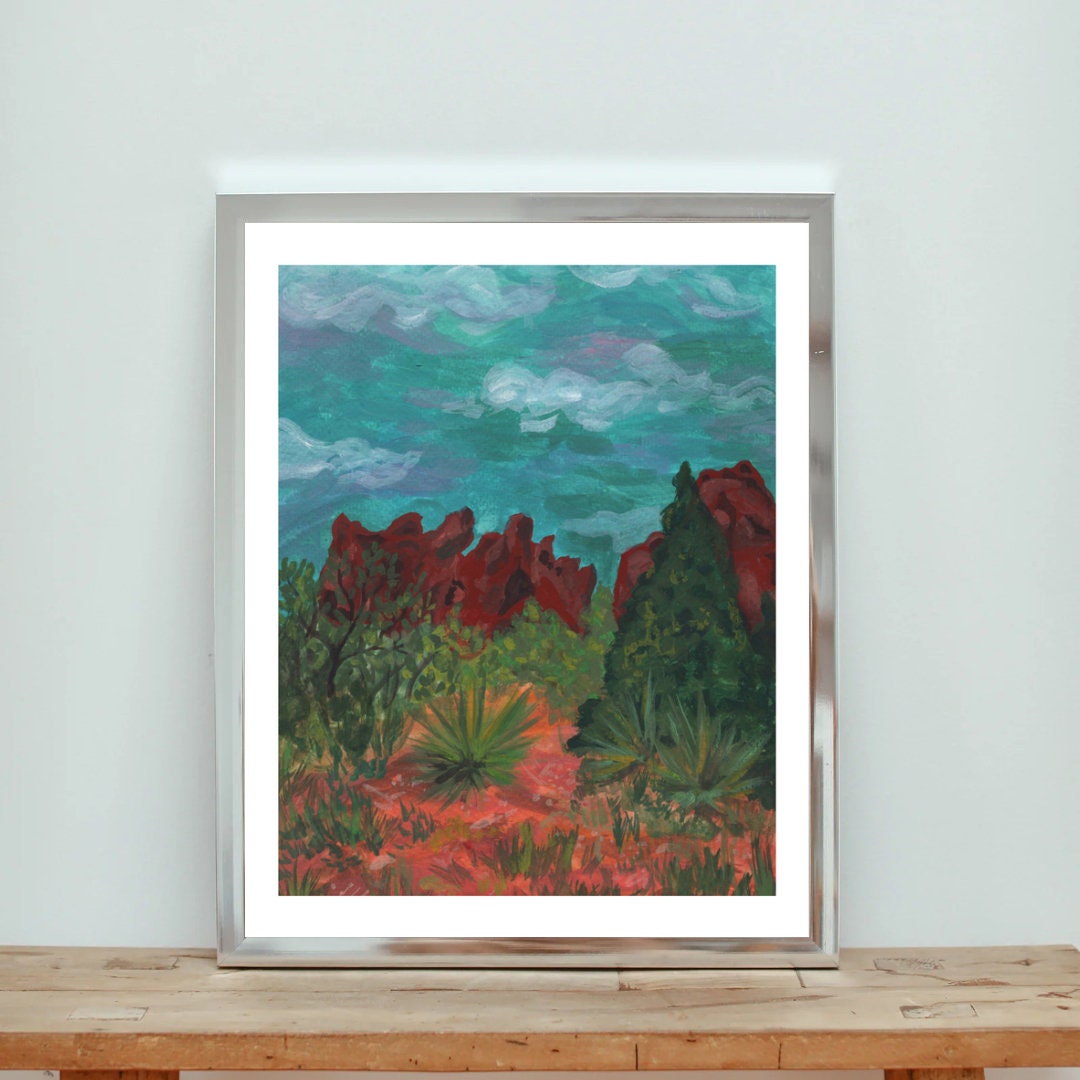Garden of the Gods National Park Fine Art Print - Etsy