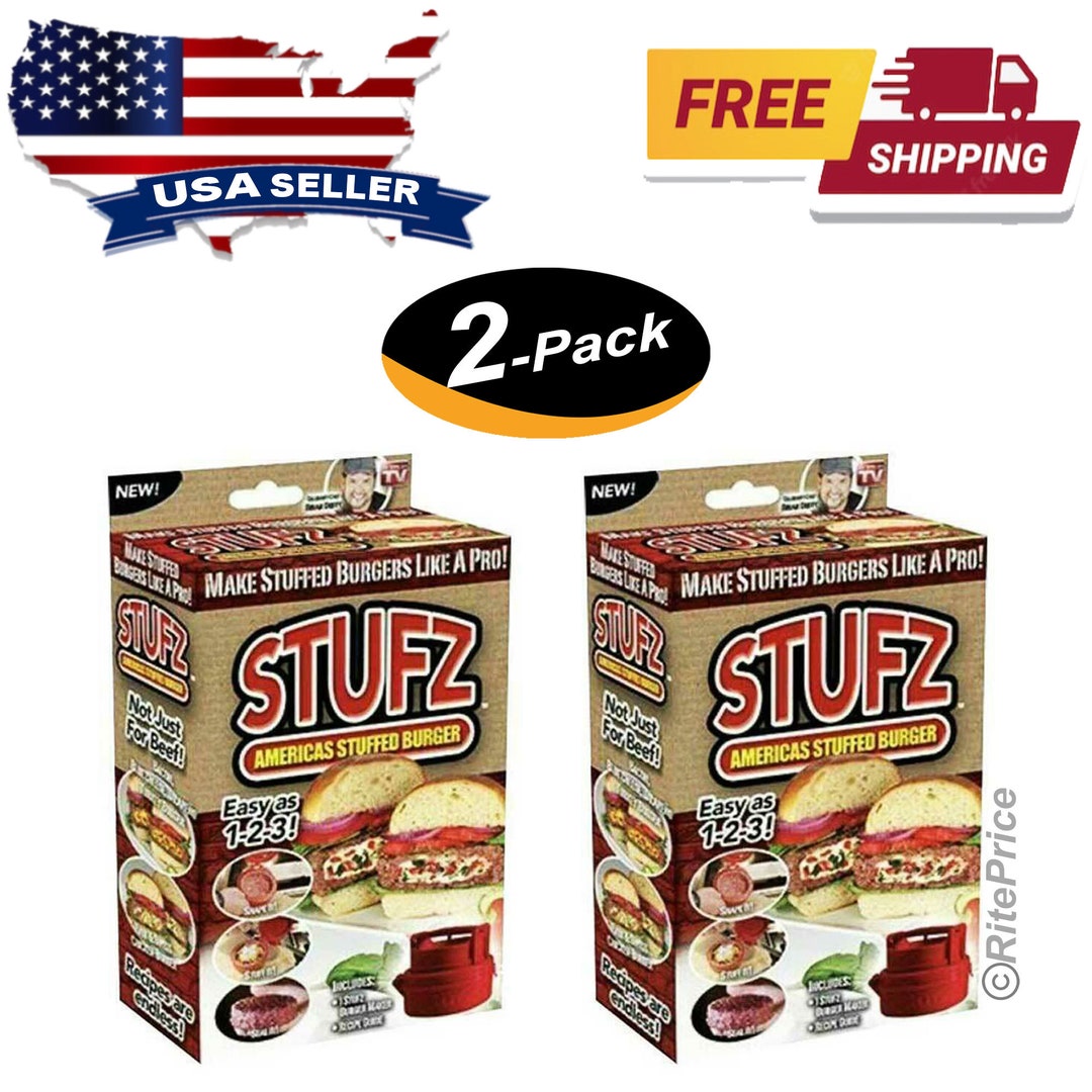 STUFZ Americas Stuffed Burger Make Burgers Like a Pro, As-seen-on TV 2 ...