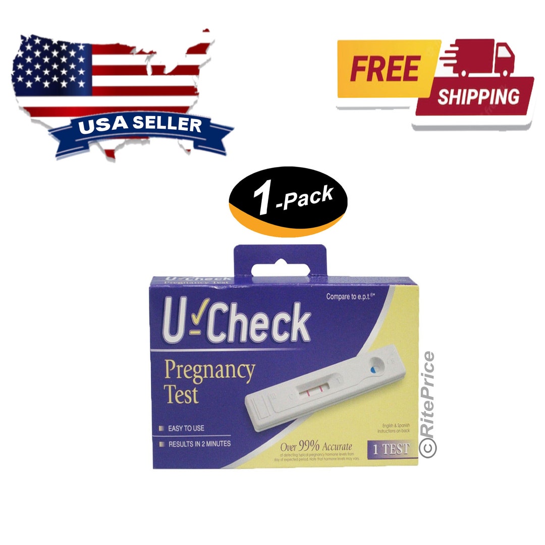 U_check Pregnancy Tests/prueba De Embarazo 99% Accurate Pregnancy Test ...