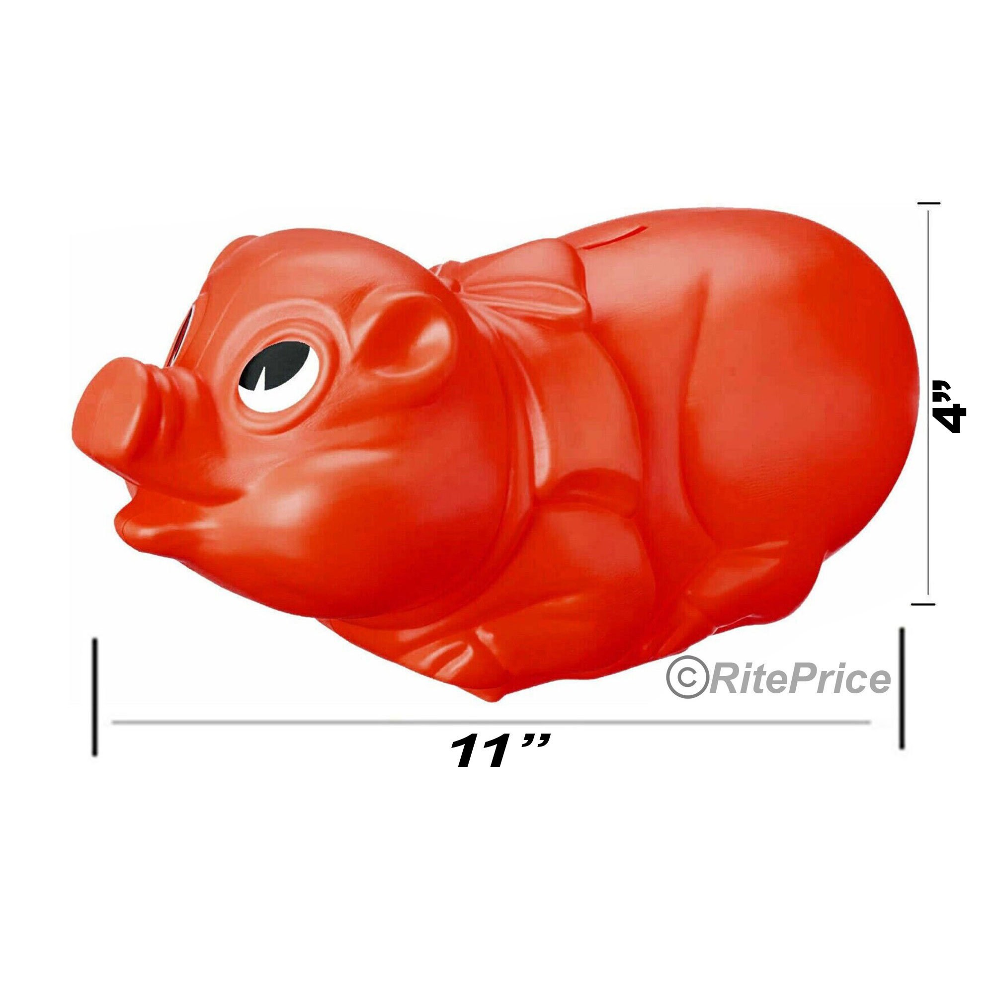 11 Plastic Piggy Banks Saving Money Fun Way Tuff Pigs - Etsy