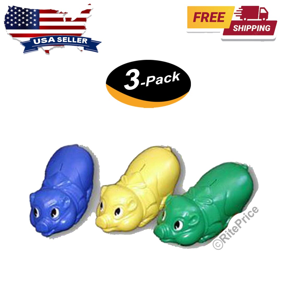 11 Plastic Piggy Banks Saving Money Fun Way Tuff Pigs Coin & Money ...