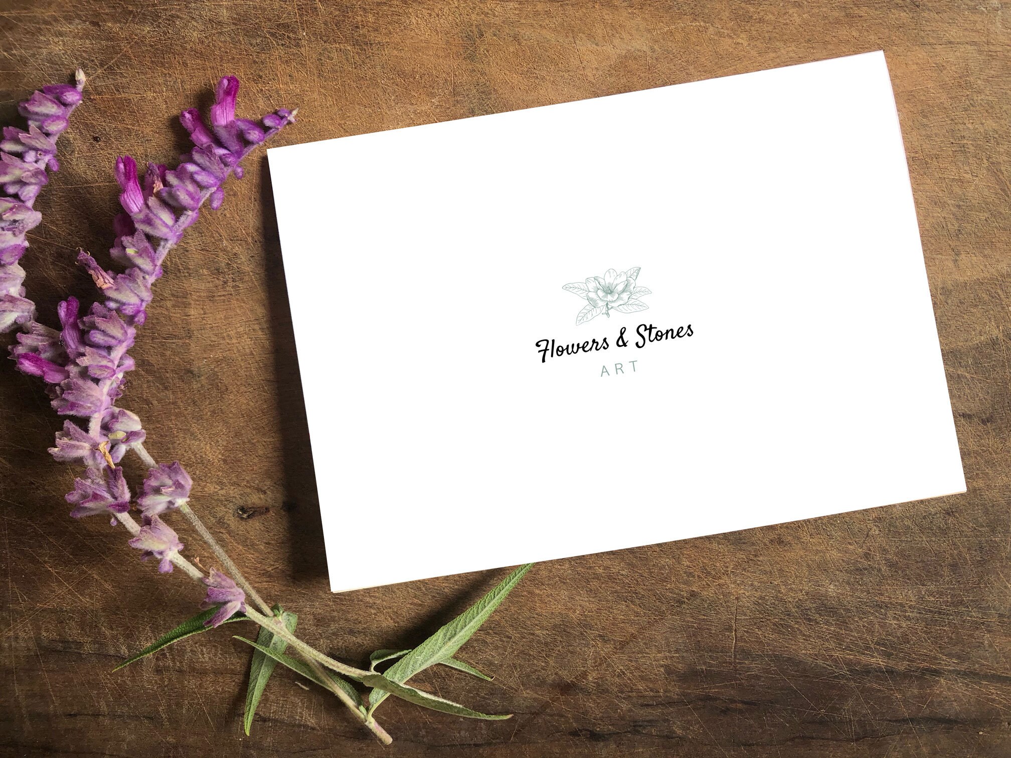 Greeting Card With Envelope Blank Winter Holiday Card Large Christmas ...