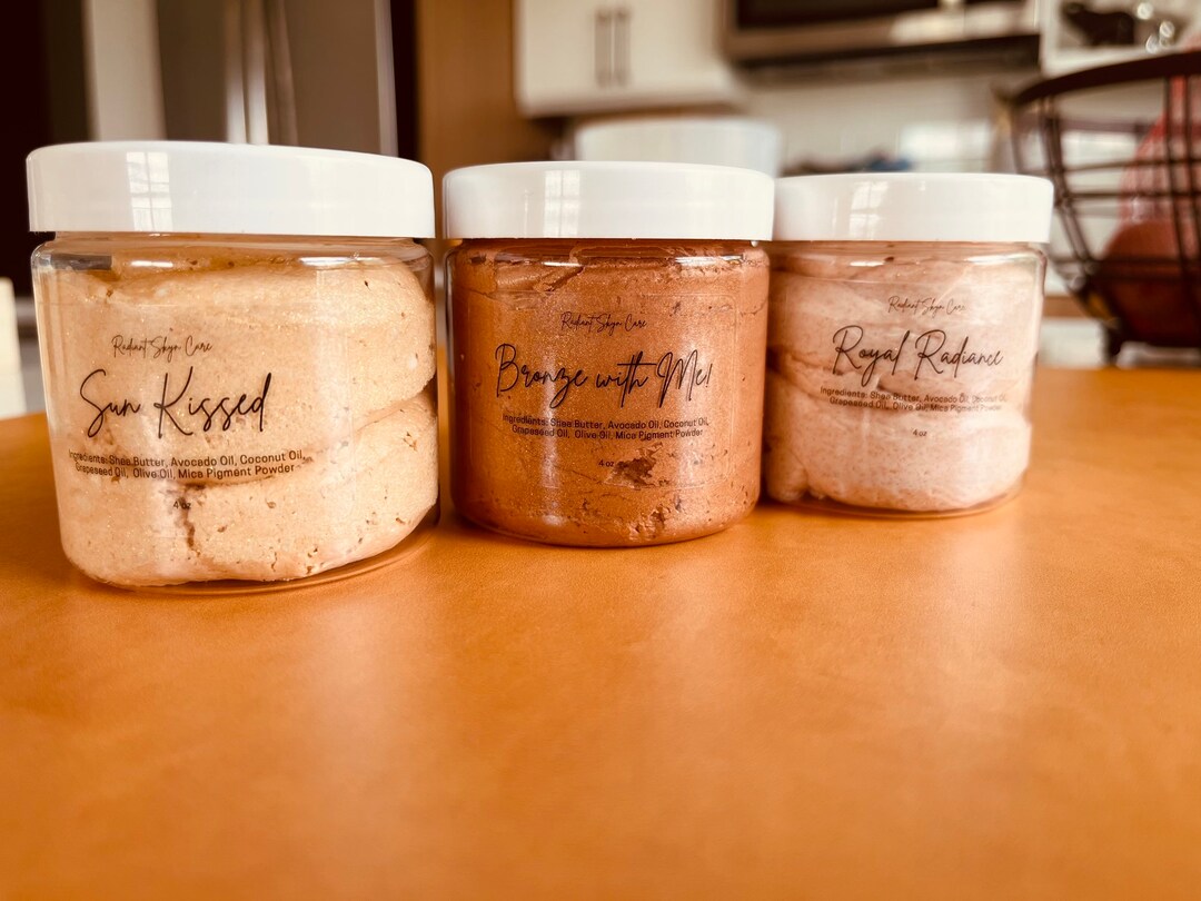 Shimmer and Bronze Whipped Body Butter - Etsy