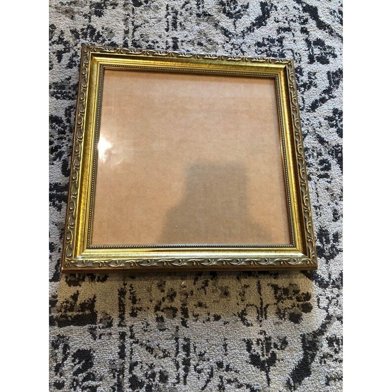 Stunning Vintage Victorian Style Gold Ornate Square Frame - Etsy