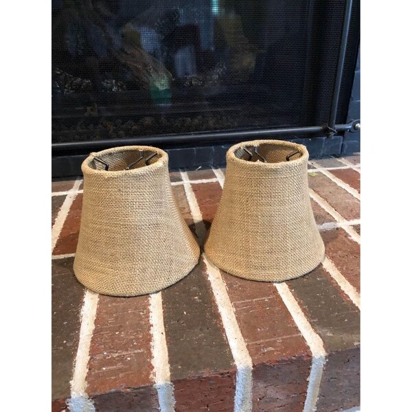 Burlap Lampshade - Etsy