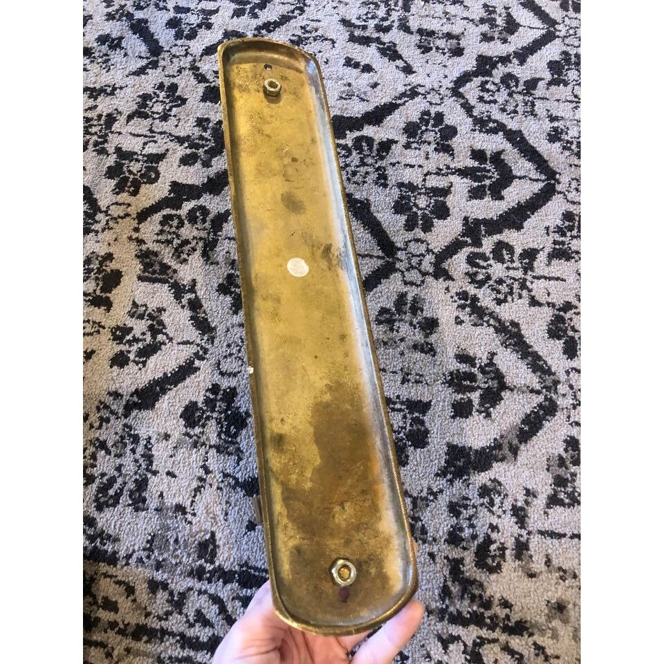 Vintage Brass Sconce Spike Pillar Candle Holder Wall - Etsy