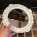 Adorable Vintage Round Cream Ornate Mirror 9.5 Tall - Etsy