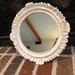 Adorable Vintage Round Cream Ornate Mirror 9.5 Tall - Etsy