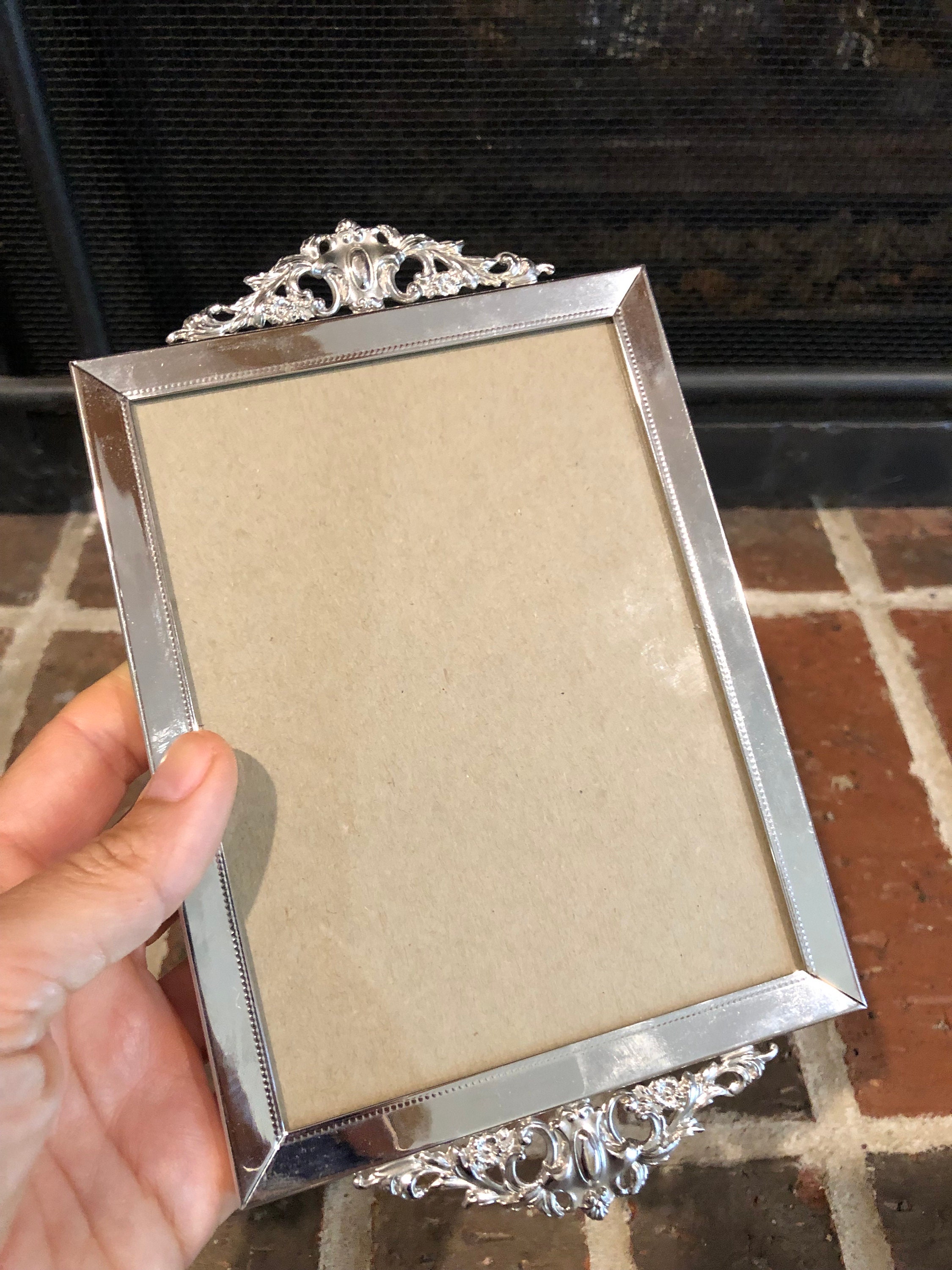 Stunning Vintage Silver Plated Ornate Frame Picture Size 5.25x4” - Etsy