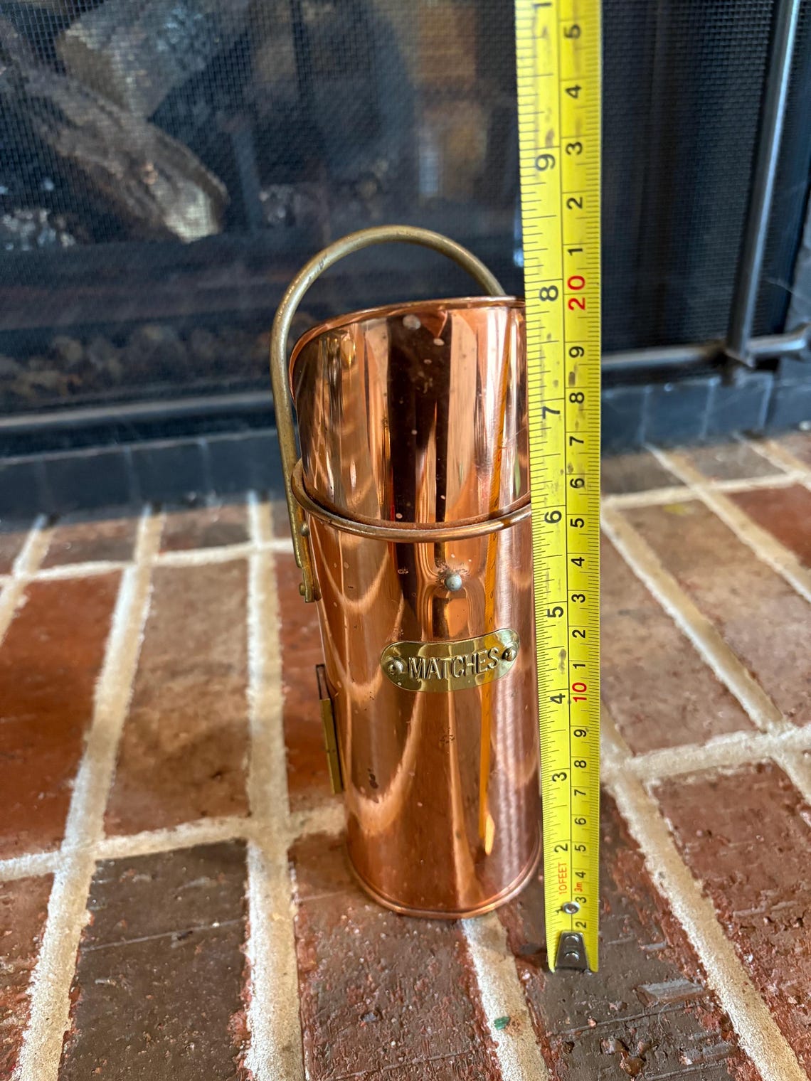 Adorable Vintage Solid Copper Matches Box 8x3” - Etsy