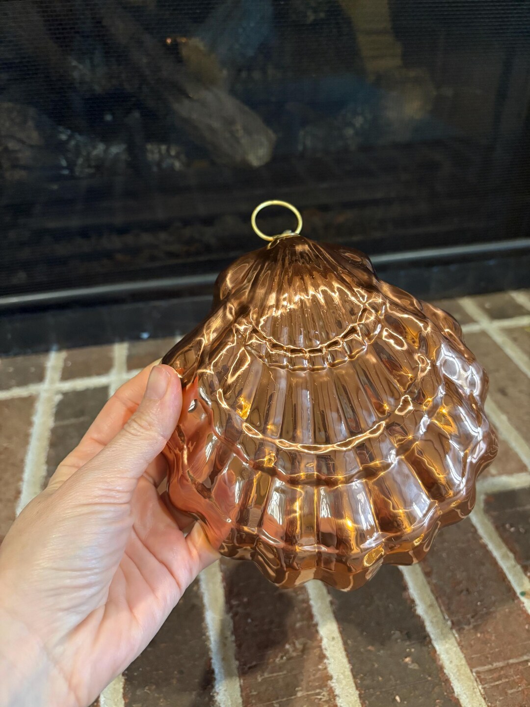 Adorable Vintage Copper Shell Moulding Wall Hanging 7x6” - Etsy