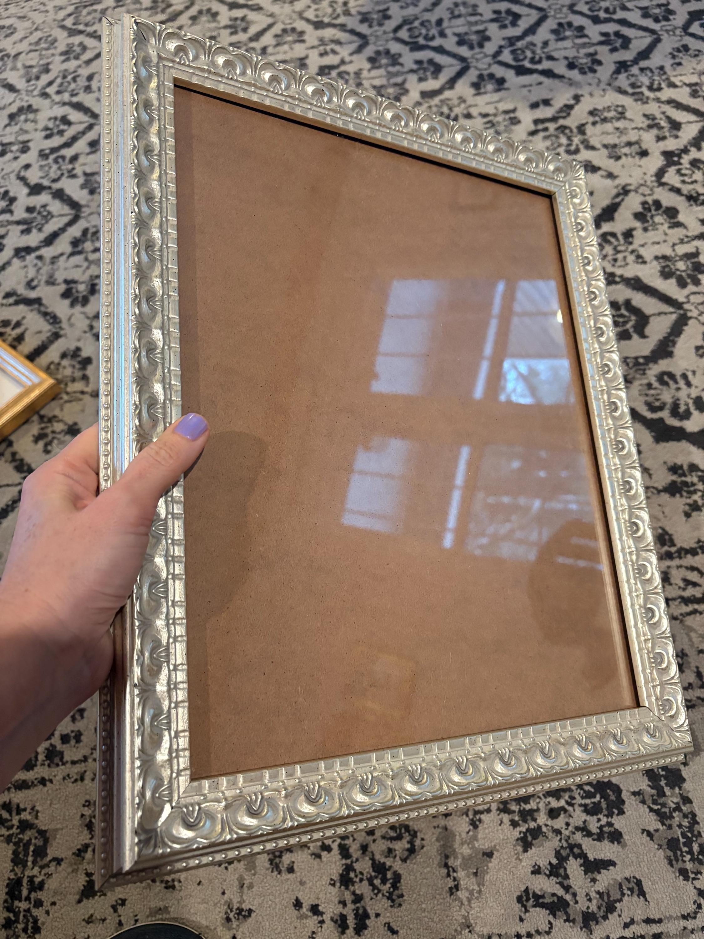 Stunning Vintage Silver Color Ornate Frame Picture Size 11x14 - Etsy
