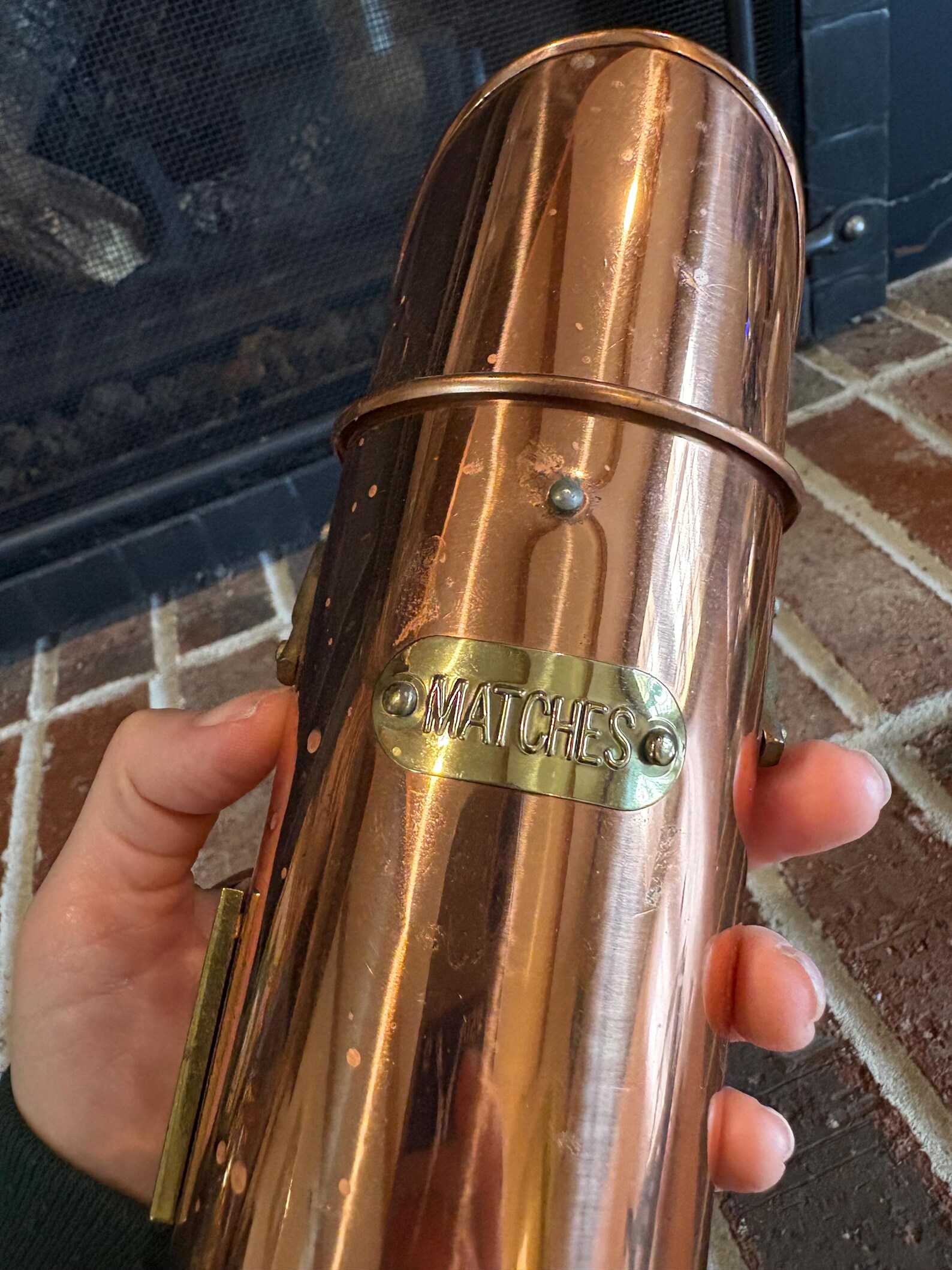 Adorable Vintage Solid Copper Matches Box 8x3” - Etsy