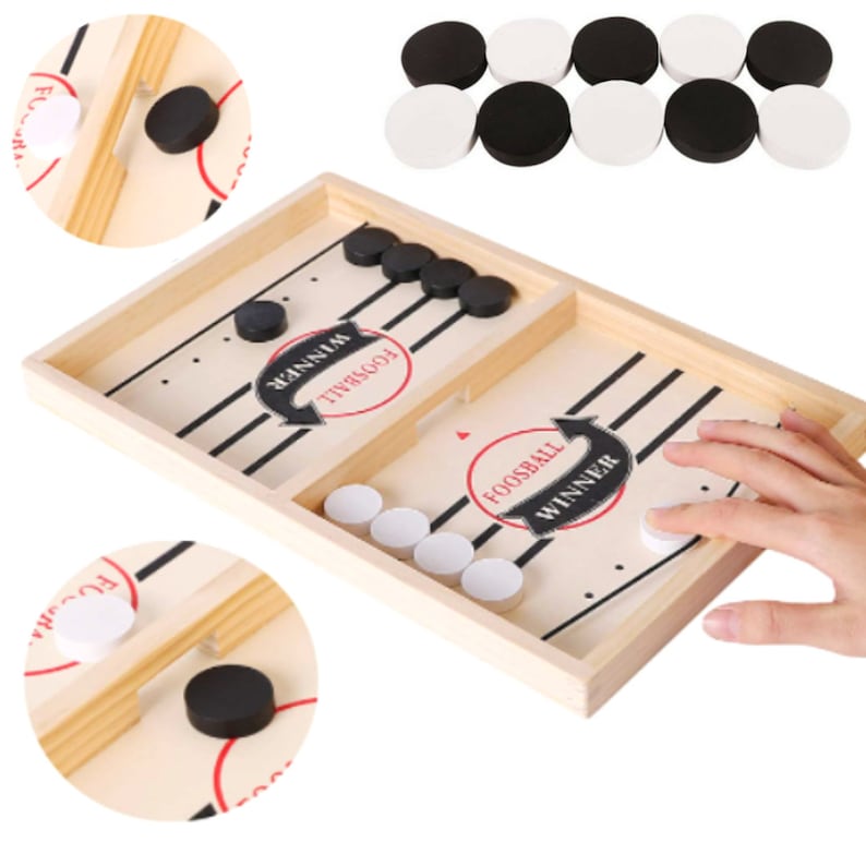 Fast Sling Puck Game Winner Board Family & Children Affection Board Toy ...