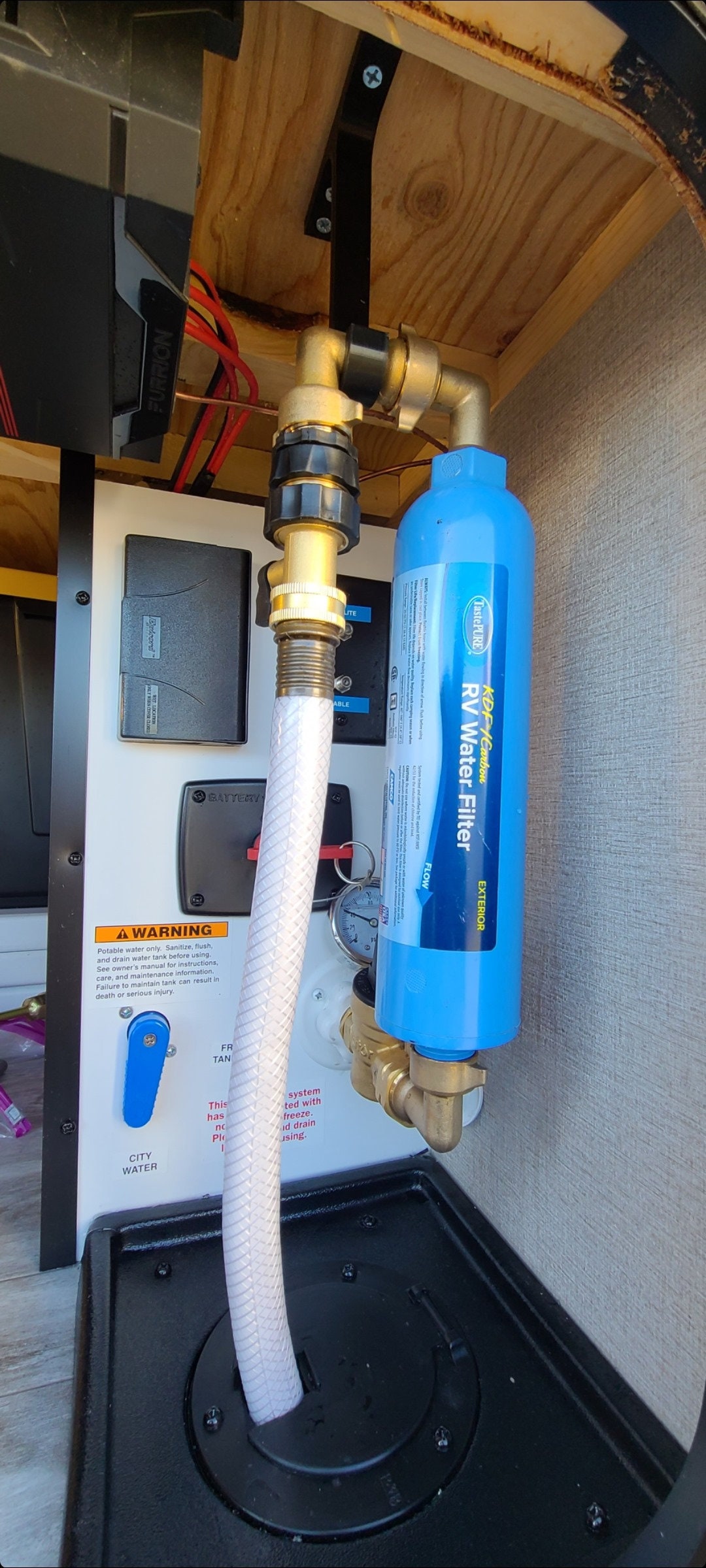 Water Filter Hanger for Grand Design Transcend 265BH and Maybe Others ...