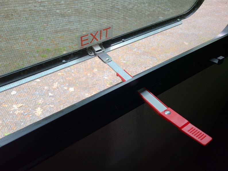 RV Emergency Exit Window Multi Position Latch Adapter - Etsy